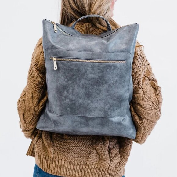 Modern and Chic | Bags | Reese Backpack Oversized By Modern And Chic In ...
